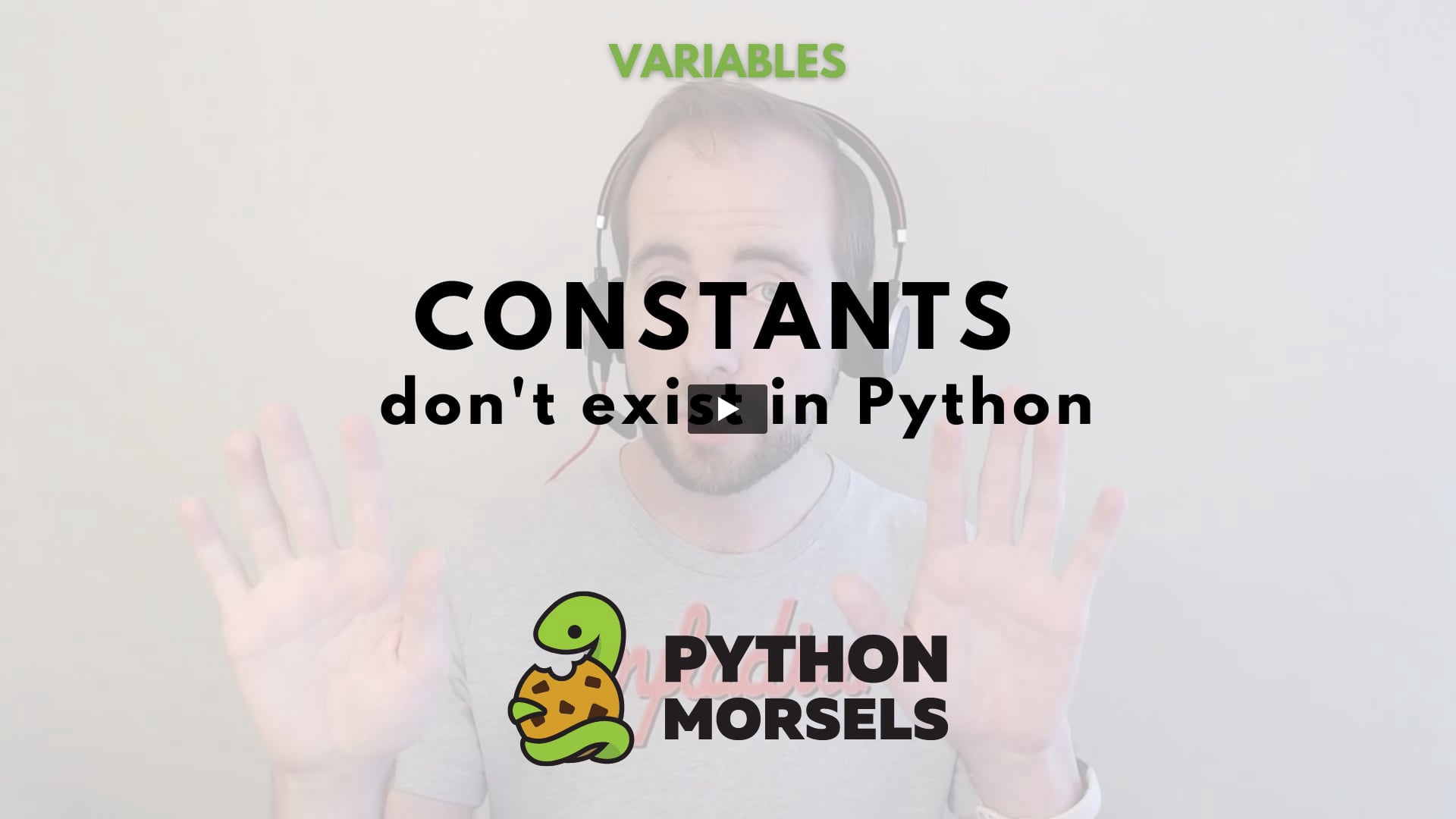 Does Python have constants? - Python Morsels Does Python have constants? - Python Morsels